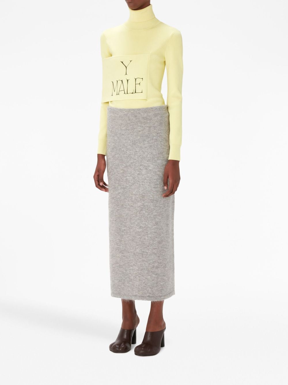 JW ANDERSON JW Anderson Side-Slit Tube Skirt
