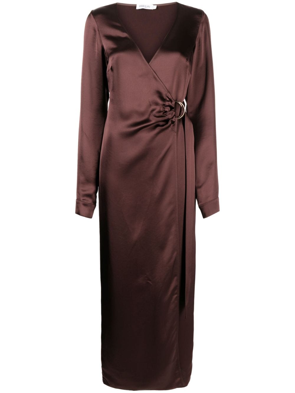 anna quan brown dress Anna Quan - Delfina Dress, Chocolate