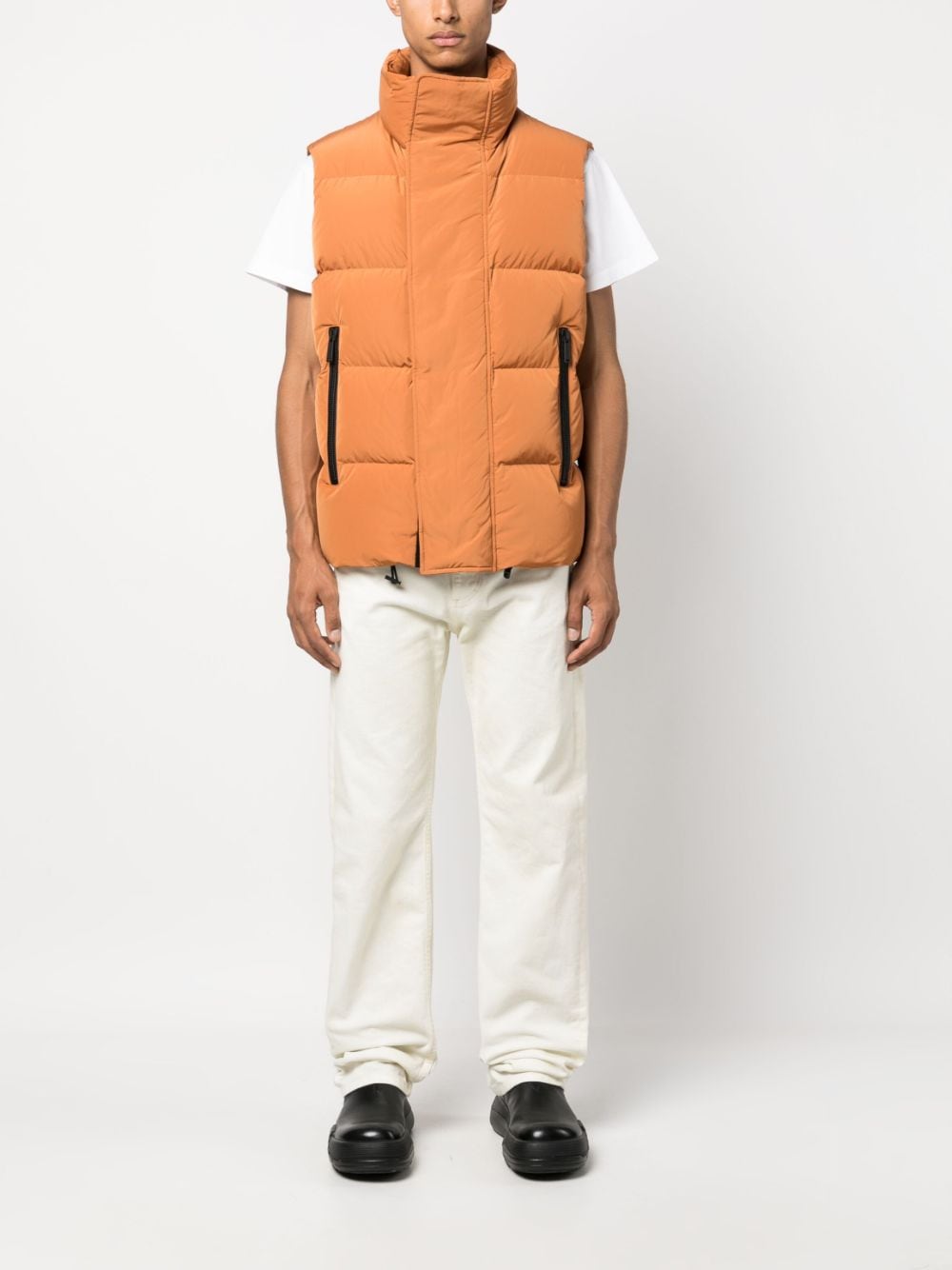 DSQUARED2 DSQUARED2 Funnel-Neck Padded Gilet