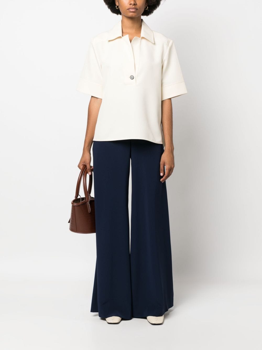 GIANLUCA CAPANNOLO Gianluca Capannolo Antonia Wide-Leg Trousers