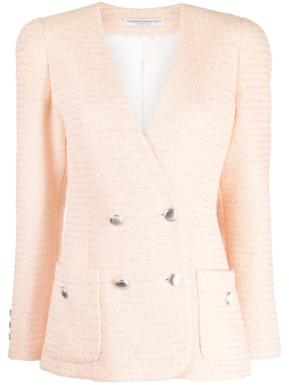 ALESSANDRA RICH Alessandra Rich Sequin-Embellished Tweed Blazer