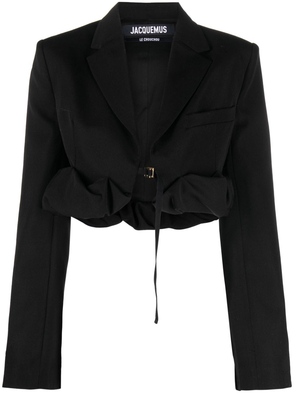 JACQUEMUS Jacquemus La Veste Croissant Cropped Blazer