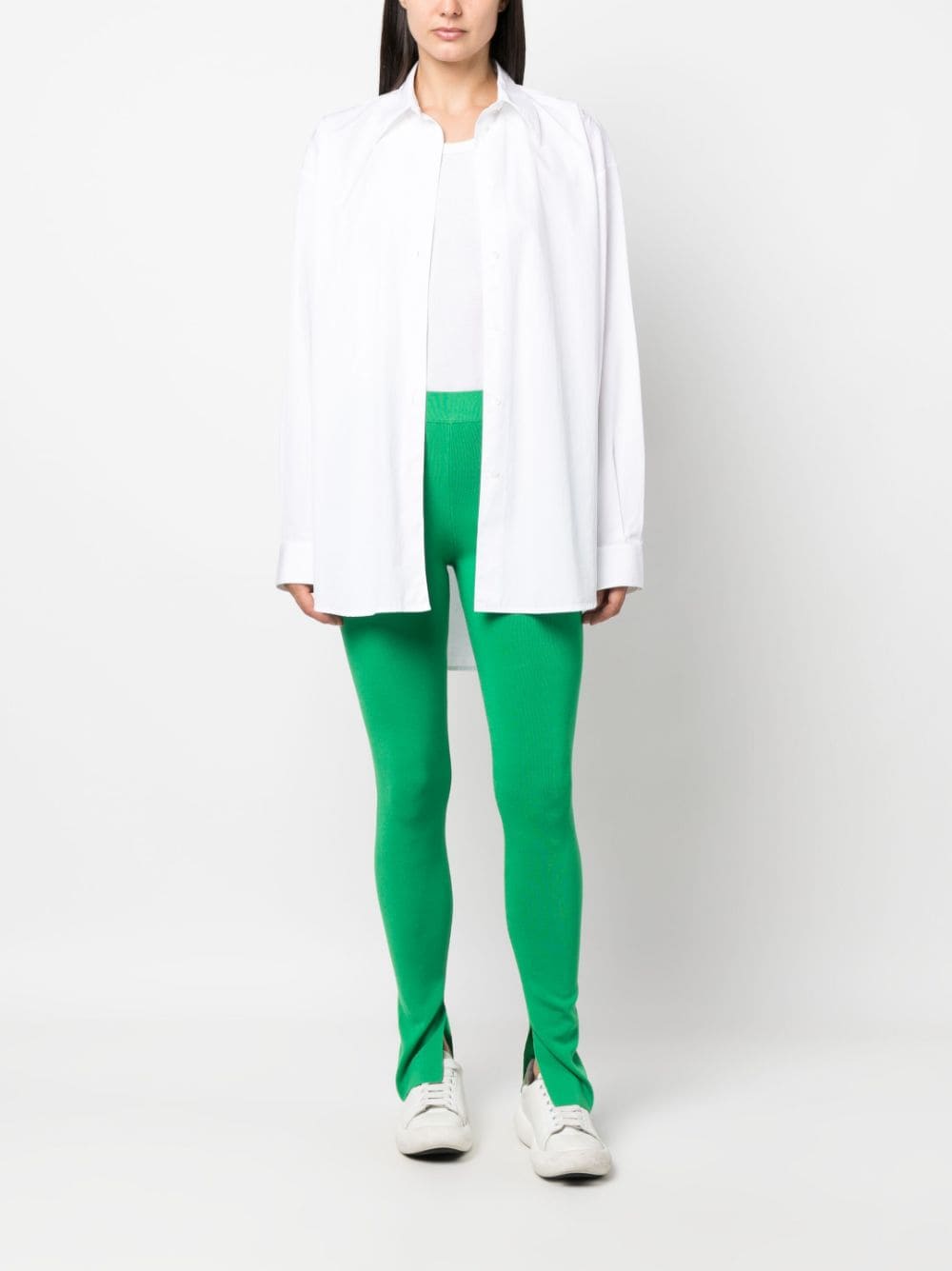 PATRIZIA PEPE Patrizia Pepe Logo Waistband Trousers