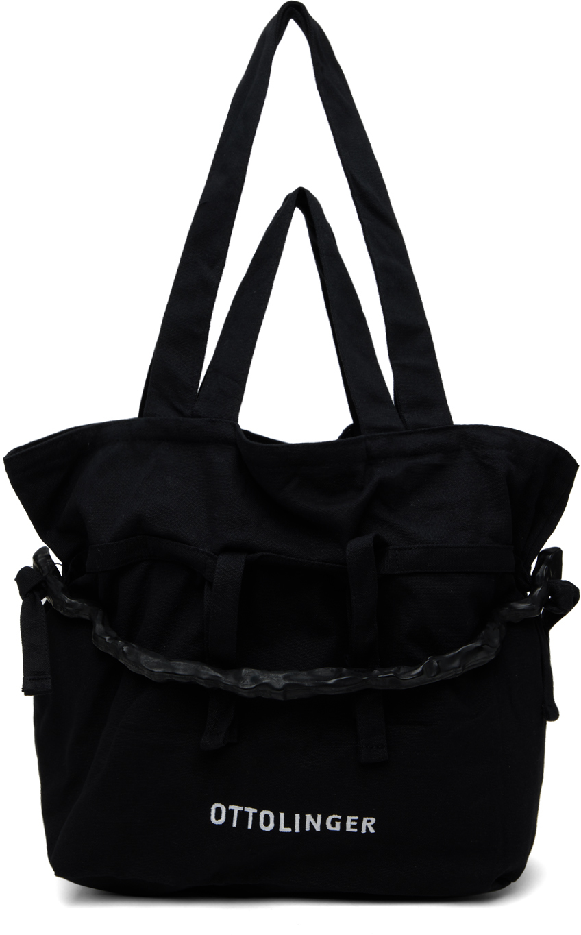 バッグ Ottolinger Denim Tote in Black Ottolinger Denim Tote In Black - 38% Off | Editorialist