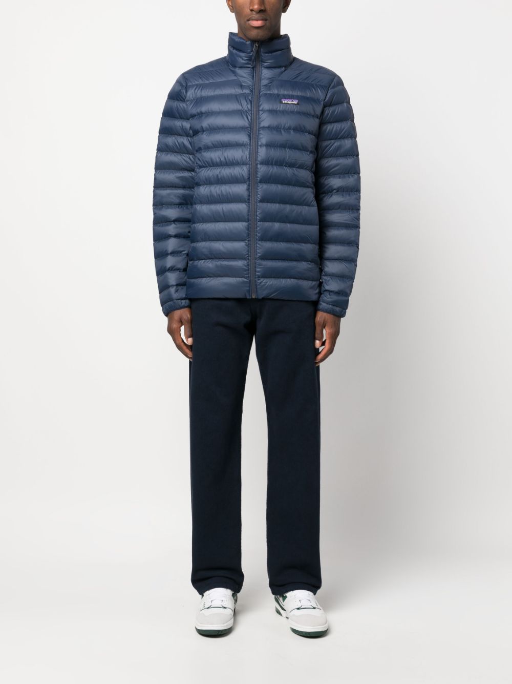 PATAGONIA Logo-Patch Feather-Down Jacket