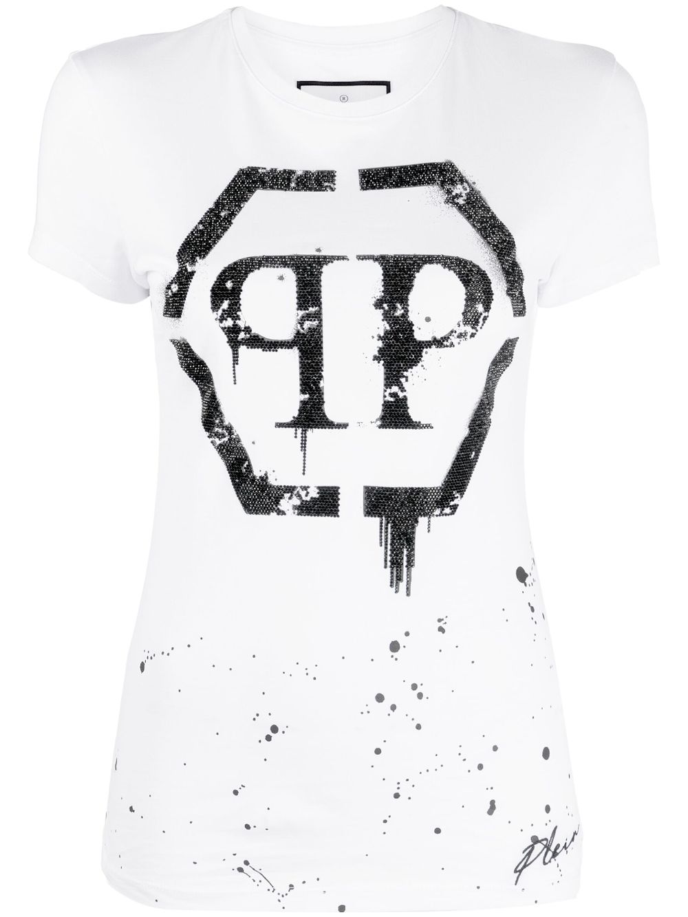 PHILIPP PLEIN Sexy Pure Fit Hexagon T-Shirt