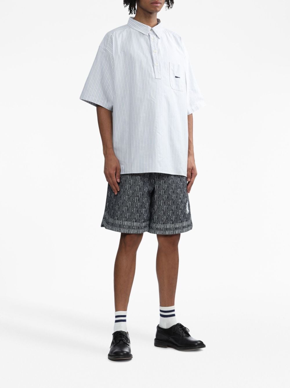 AMIRI AMIRI Monogram Pattern Cotton Shorts