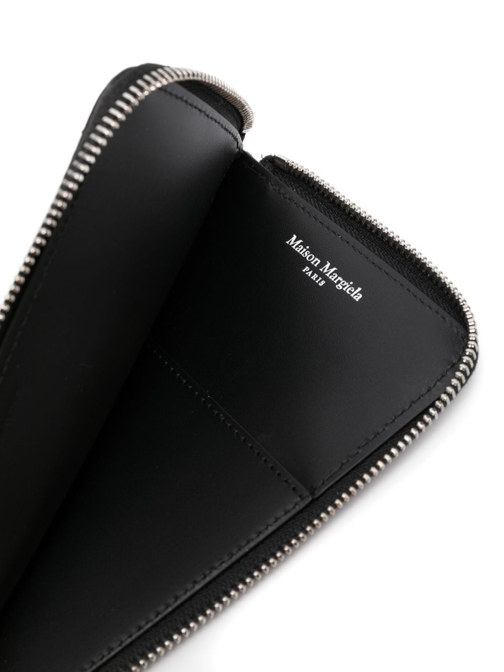 Maison Margiela Four-Stitch Logo Neck Wallet In Black - 10% Off