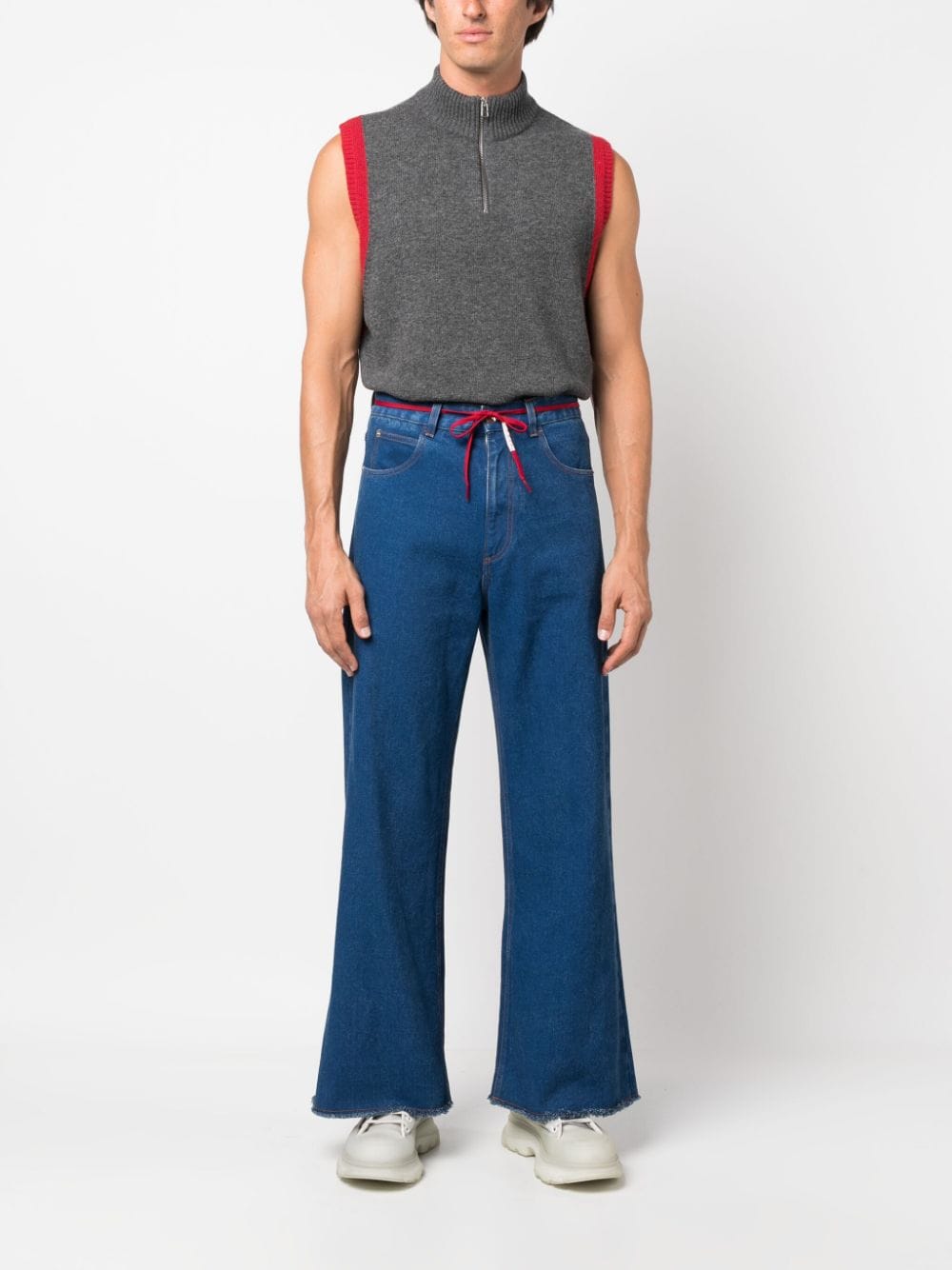 MARNI Marni Mid-Rise Wide-Leg Jeans