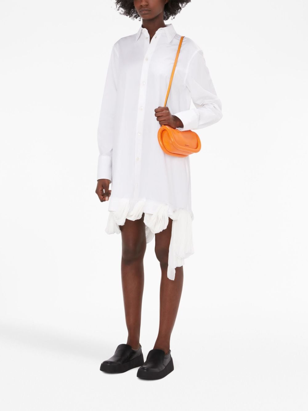 JW ANDERSON JW Anderson Loop-Hem Shirt Dress