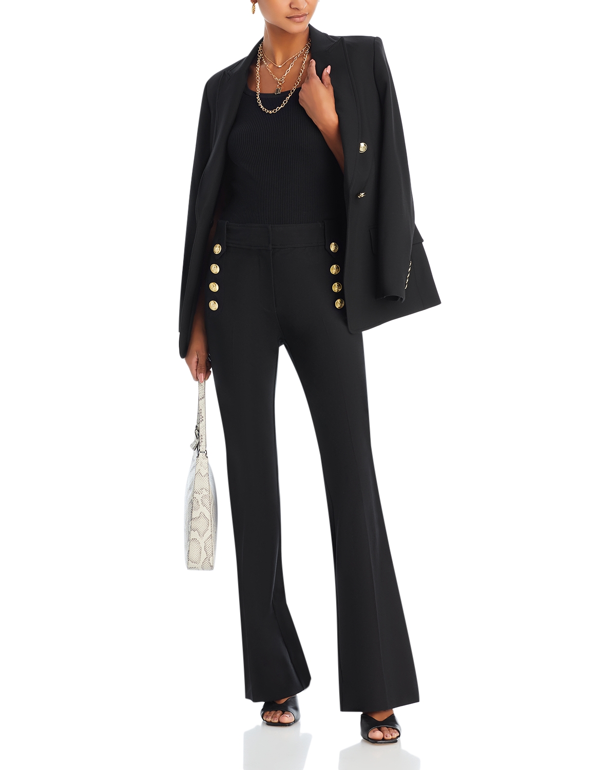 DEREK LAM 10 CROSBY Derek Lam 10 Crosby Robertson Flare Hem Pants