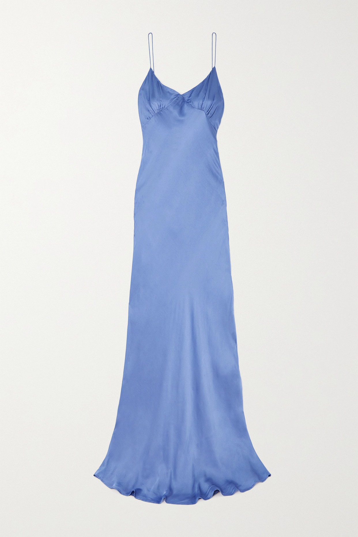 Faithfull The Brand Net Sustain Santiana Maxi Dress In Blue - 30% Off |  Editorialist