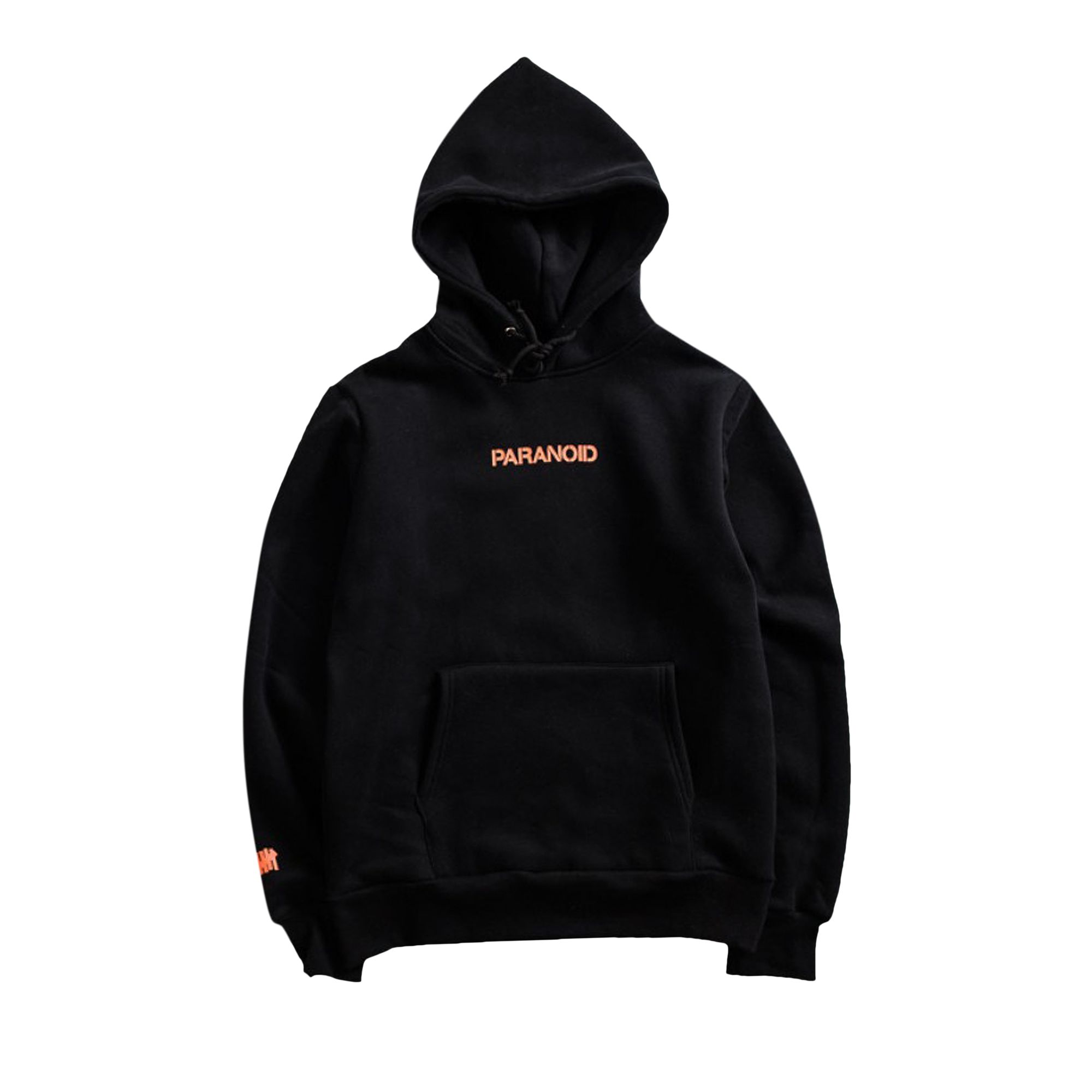 Anti Social Social Club X Undefeated Paranoid Hoodie Black