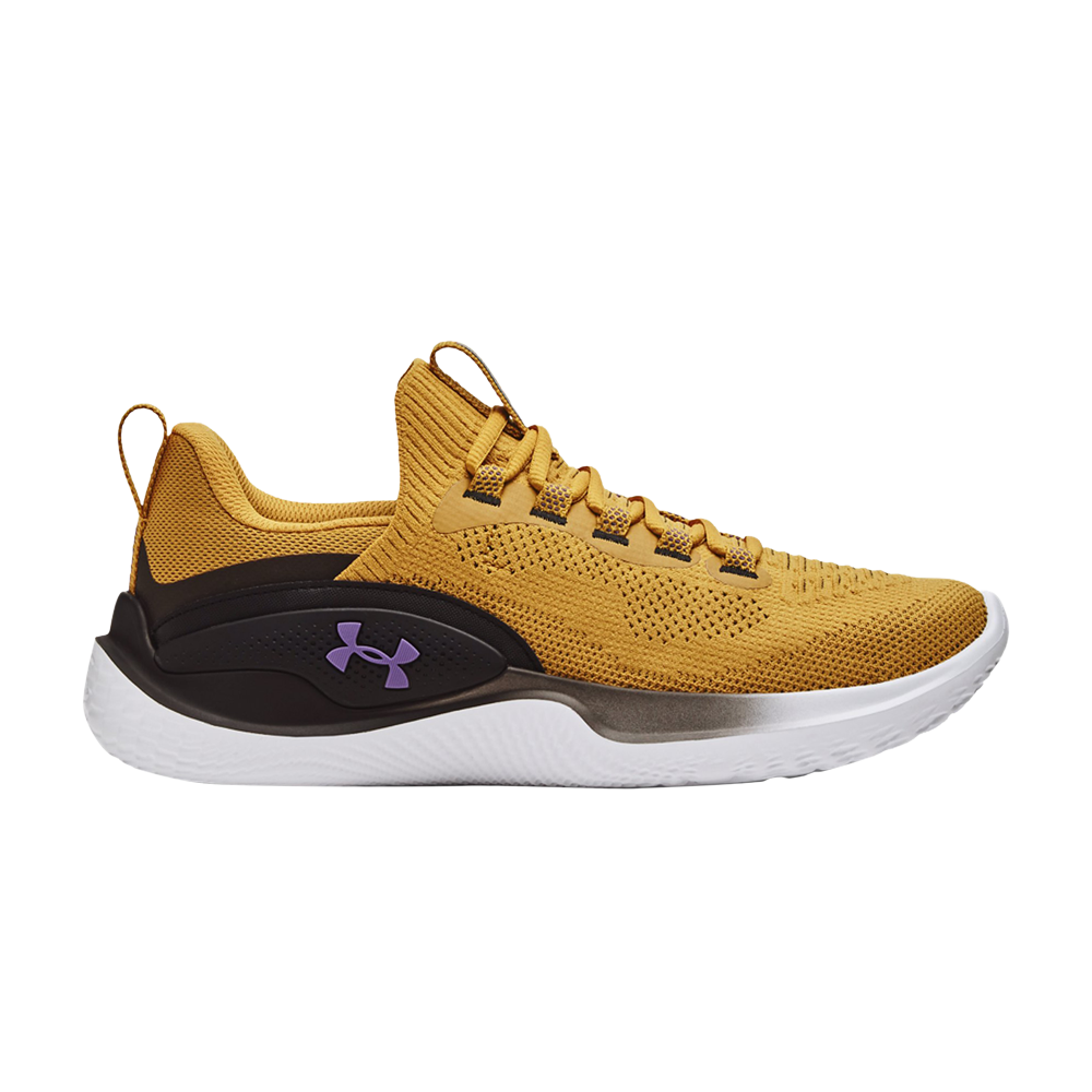 Under Armour Flow Dynamic Sneakers - Yellow | Editorialist display picture 1