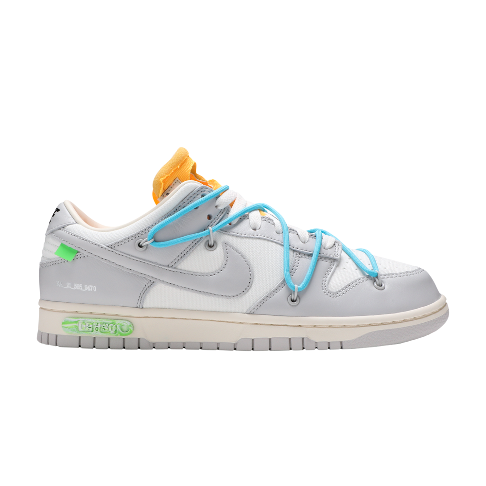 Nike Off- X Dunk Low 'Lot 21 Of 50 In White | Editorialist