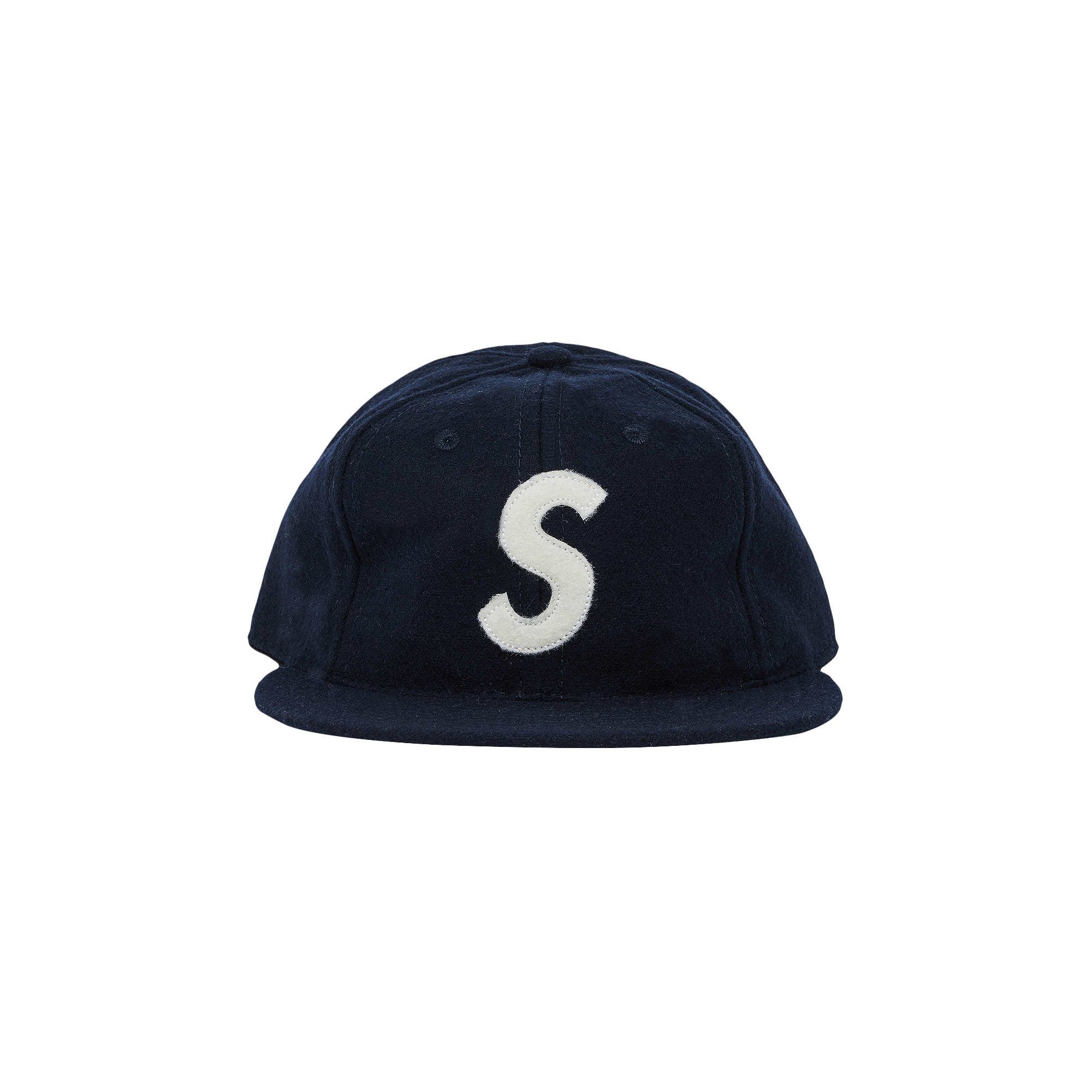 Supreme X Ebbets S Logo 6-Panel Cap - Black | Editorialist