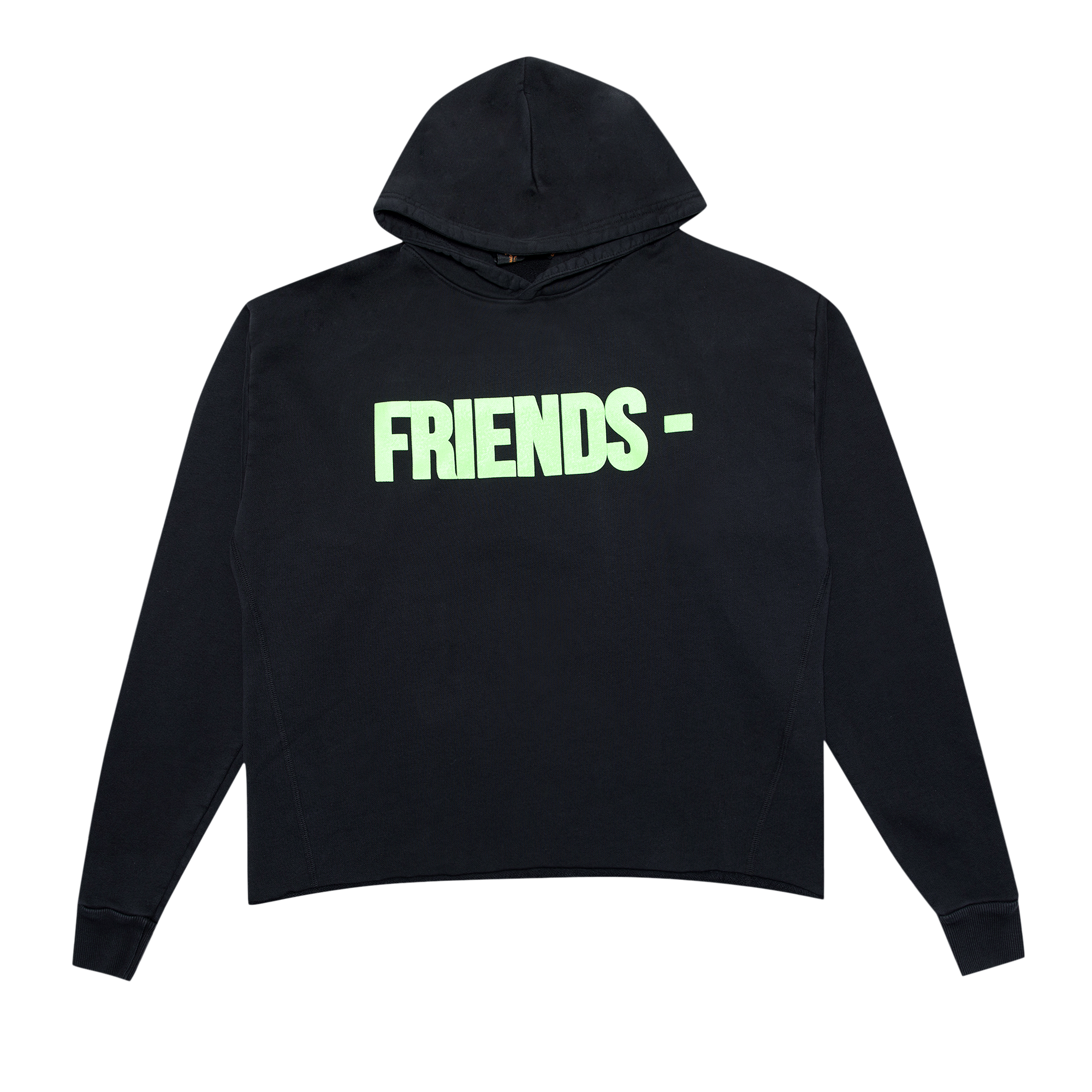 Vlone Friends Hoodie - Black | Editorialist