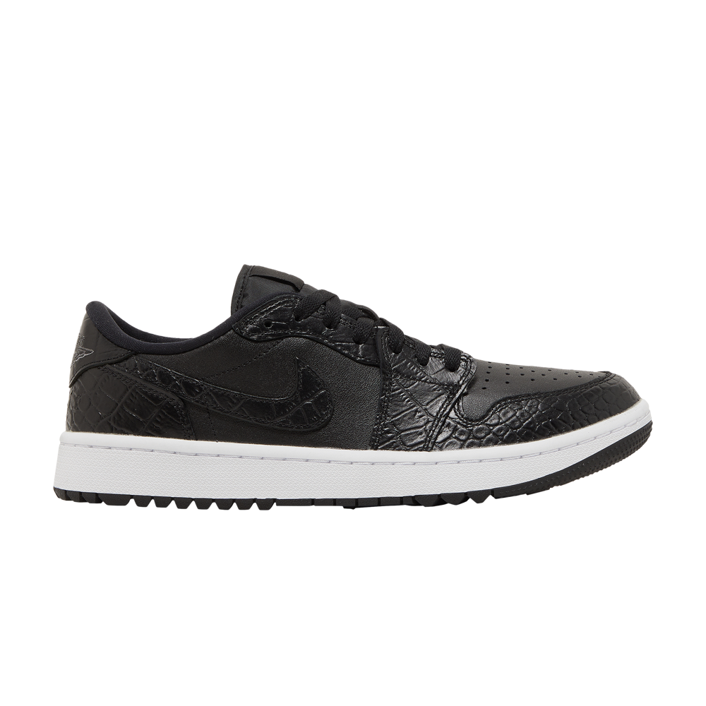Jordan 1 Low Golf Sneakers - Black | Editorialist