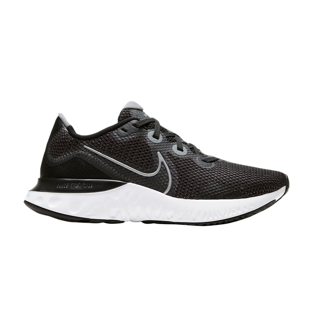 nike renew run men's black