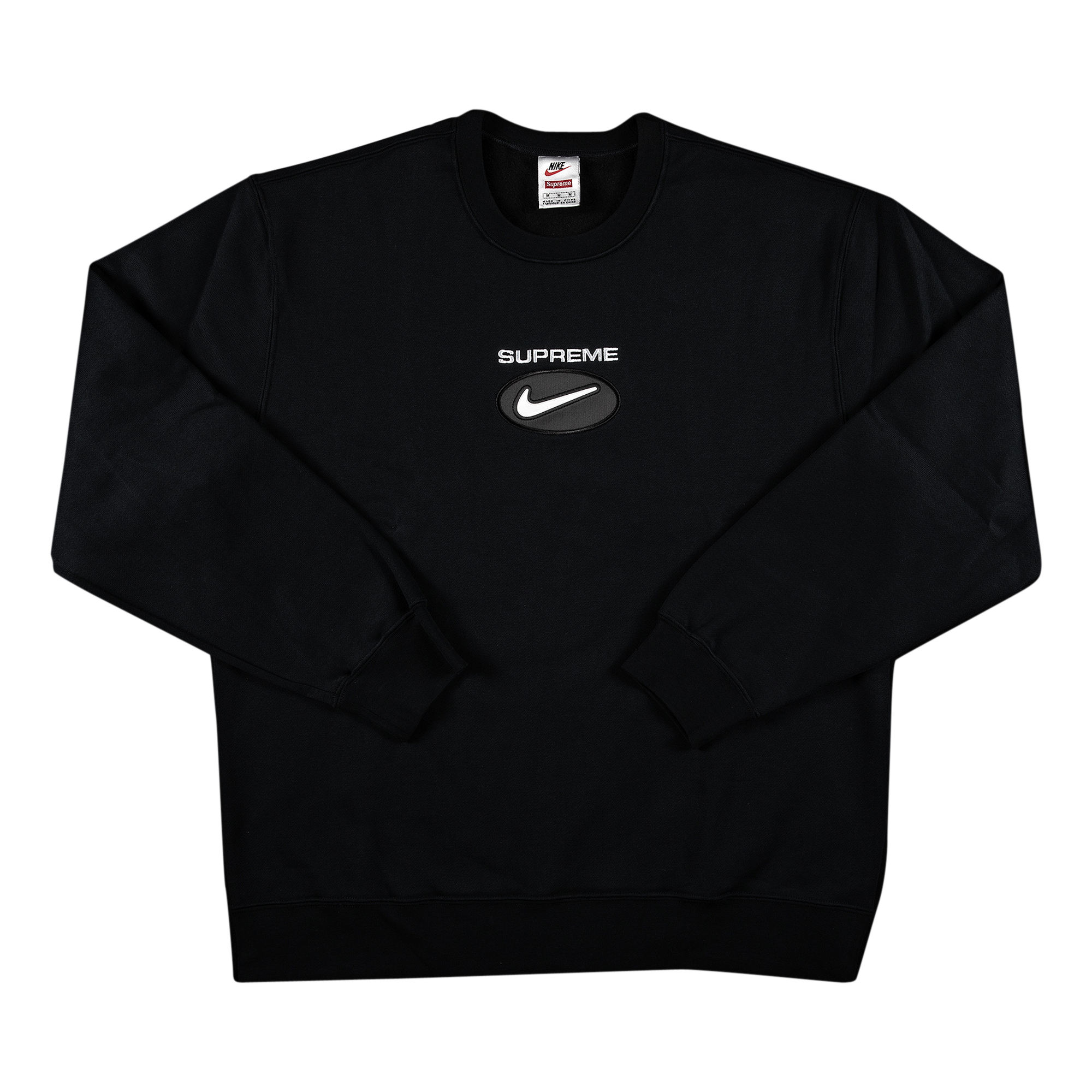 Supreme X Nike Jewel Crewneck - Black | Editorialist