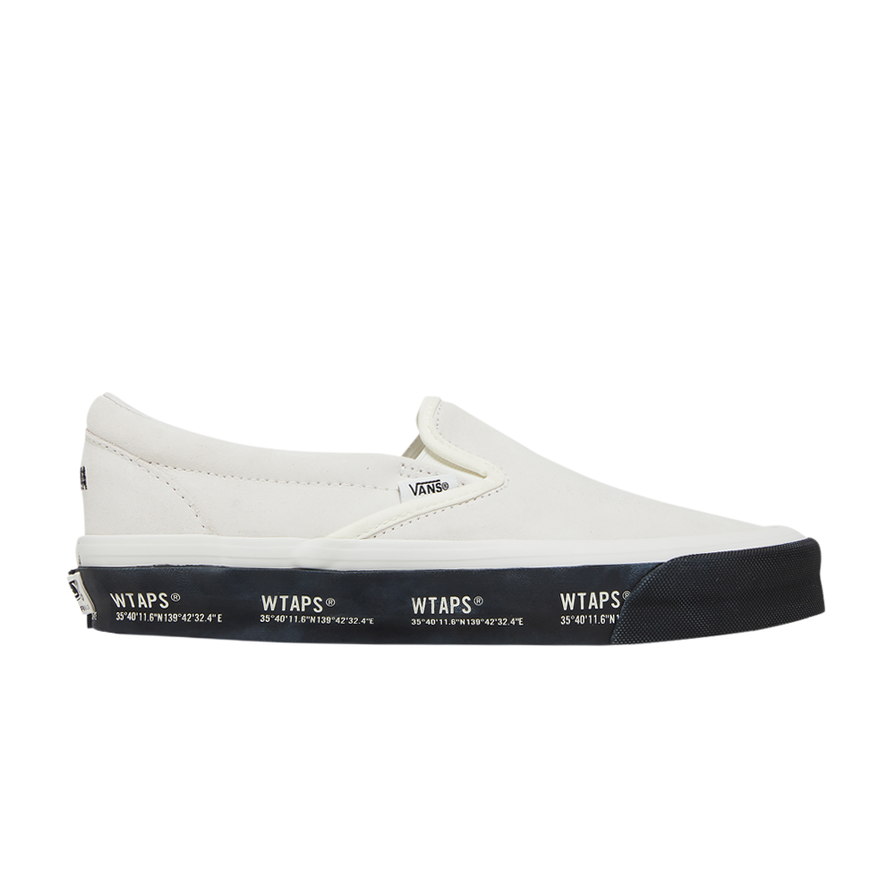 Vans Wtaps X Classic Slip-On Lx - White | Editorialist
