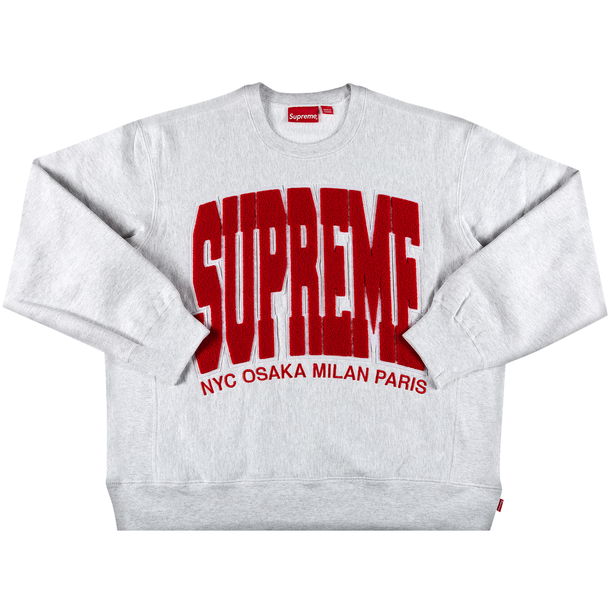 Supreme Cities Arc Crewneck - Black | Editorialist