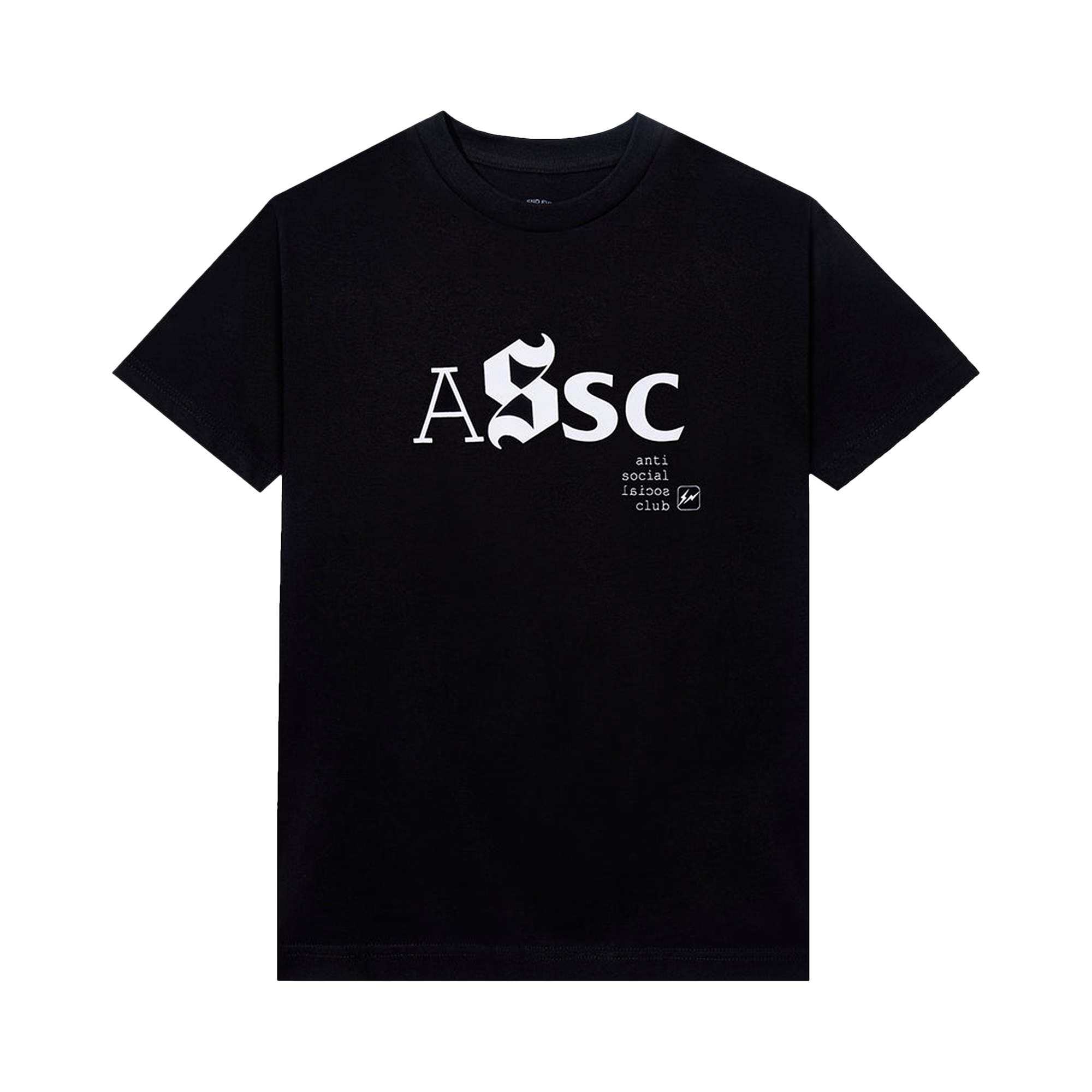 Anti Social Social Club X Fragment Type A Tee - Black | Editorialist
