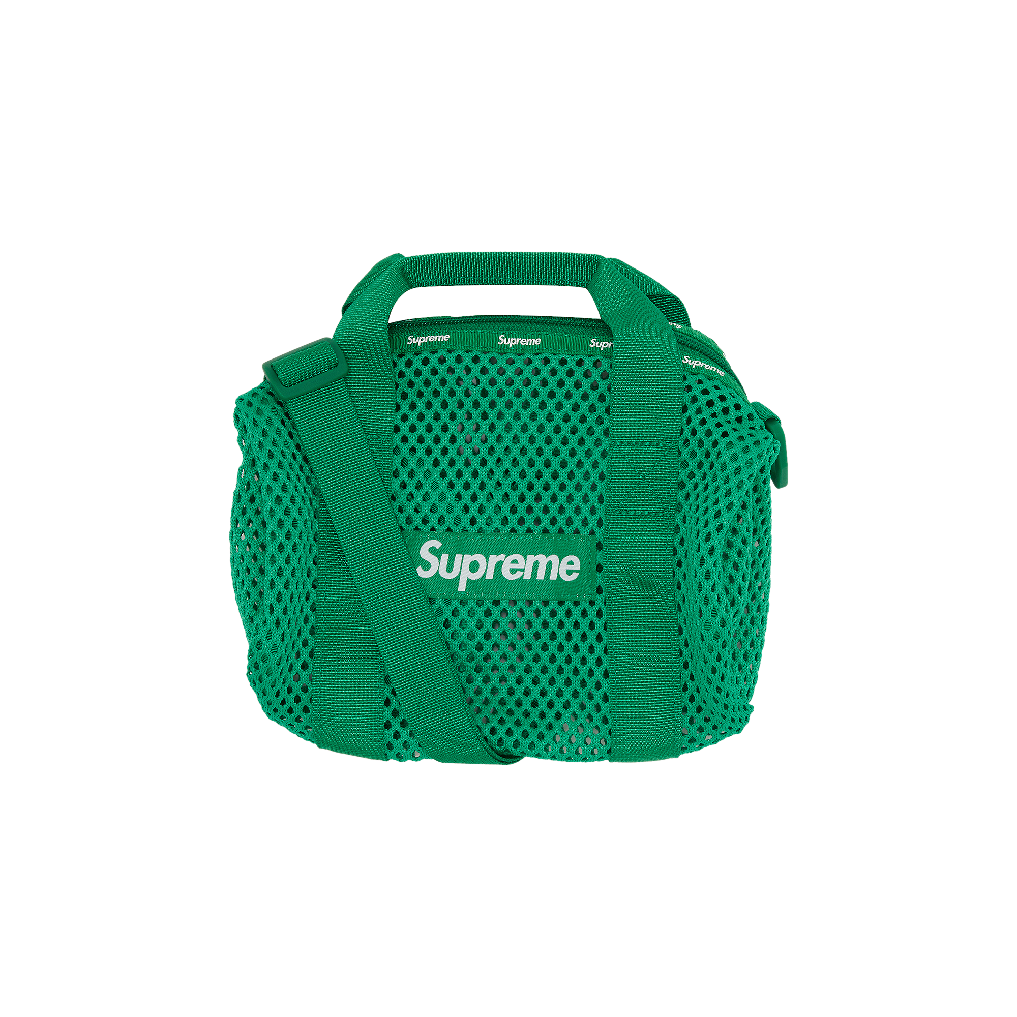 Supreme Mesh Mini Duffle Bag - Green | Editorialist