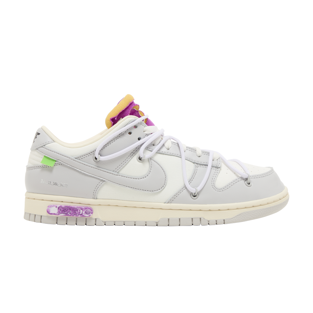 Nike Off- X Dunk Low 'Lot 49 Of 50' Sneakers - White | Editorialist