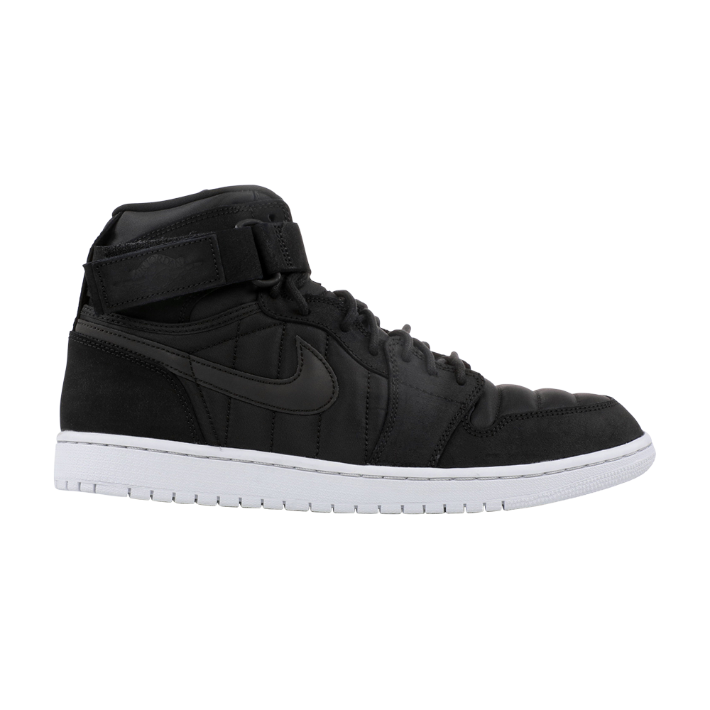 Nike Air Jordan 1 Retro High Strap \'Padded Black\' - Size 7.5‎ Jordan 1 Strap High White Black for Sale | Authenticity  main image 4