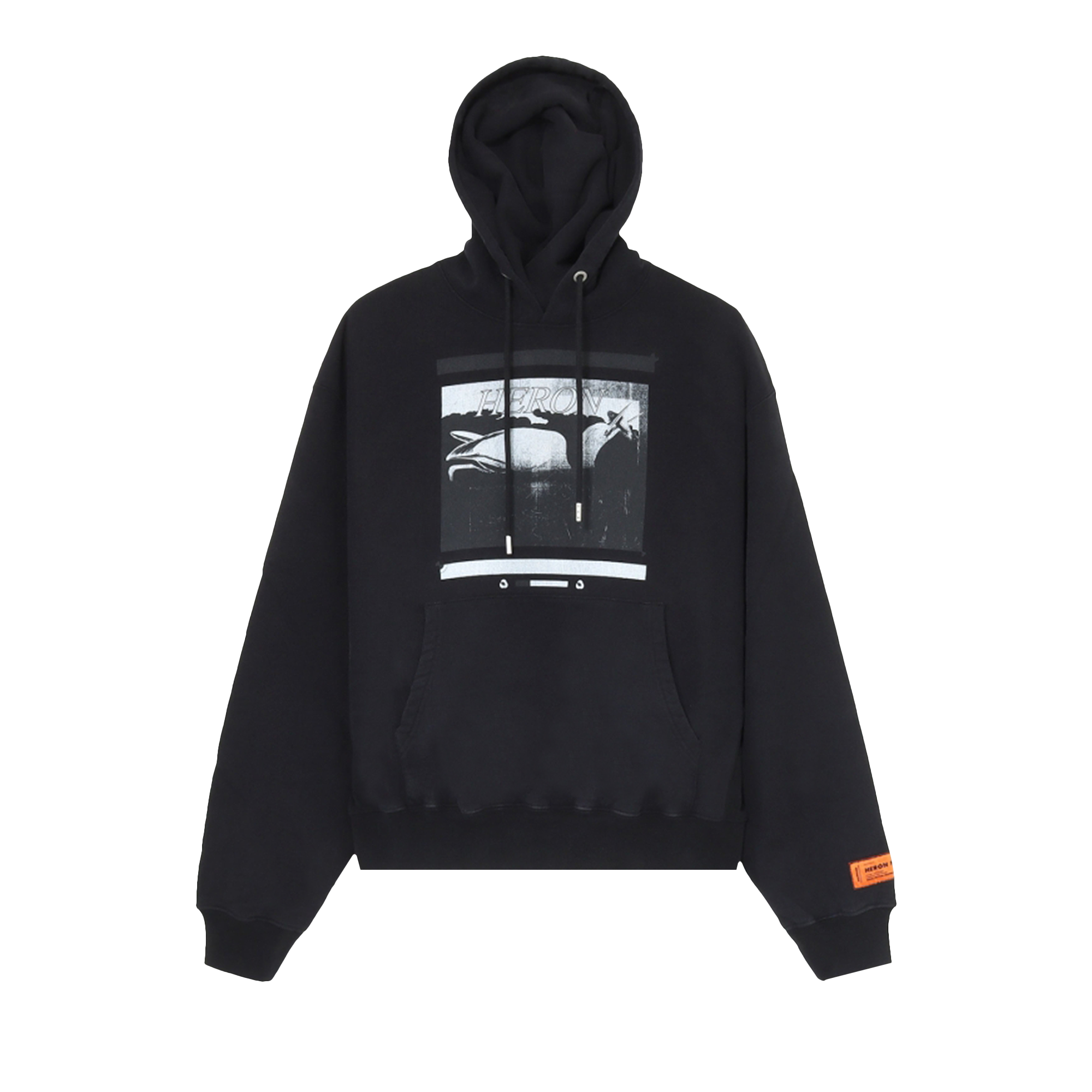 HERON PRESTON Heron Preston Padded Jacket with Logo Patch