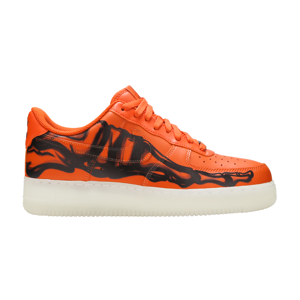 Nike Force 1 Low 'Orange Skeleton - Starfish/Black | Editorialist