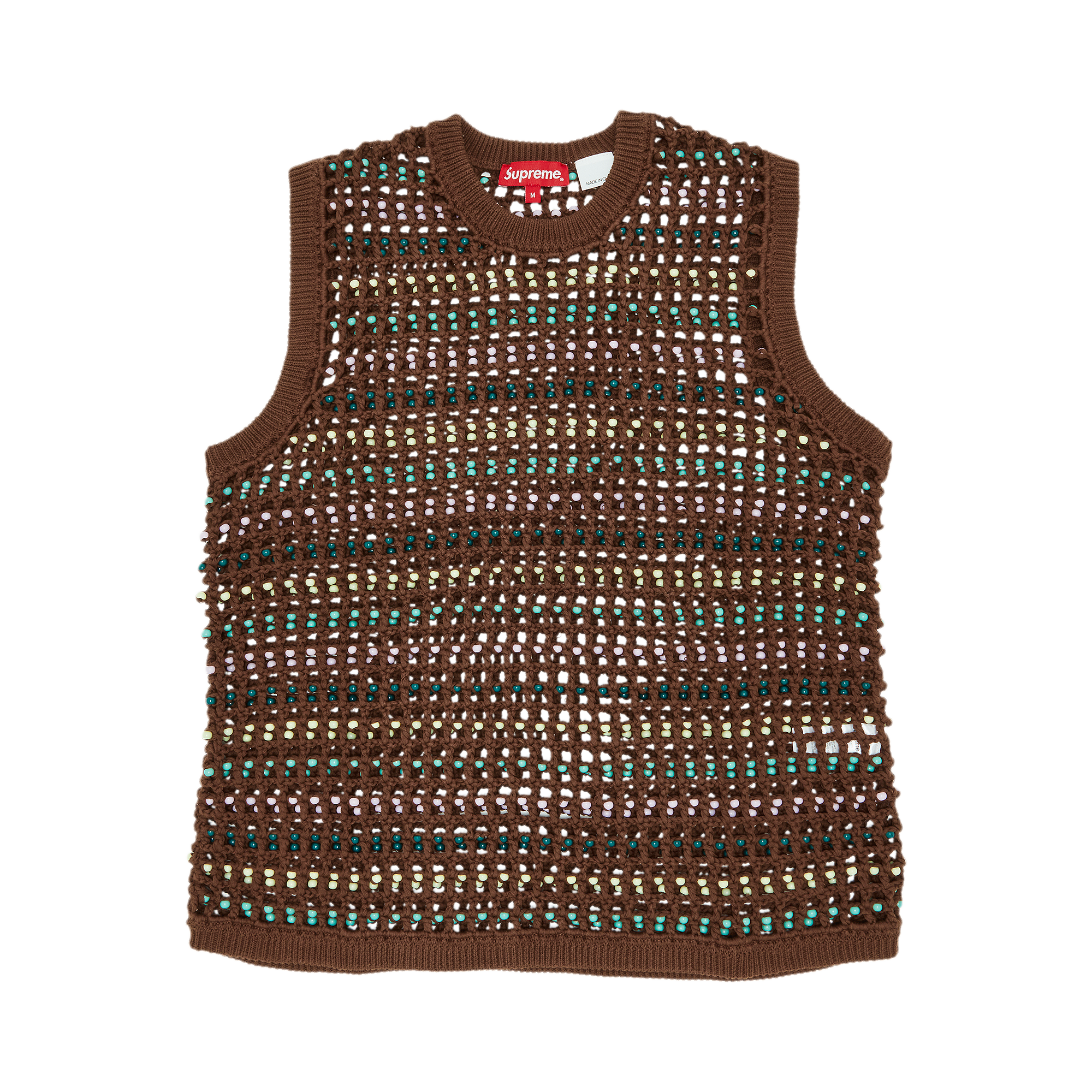 Supreme Chenille Sweater Vest - Blue | Editorialist