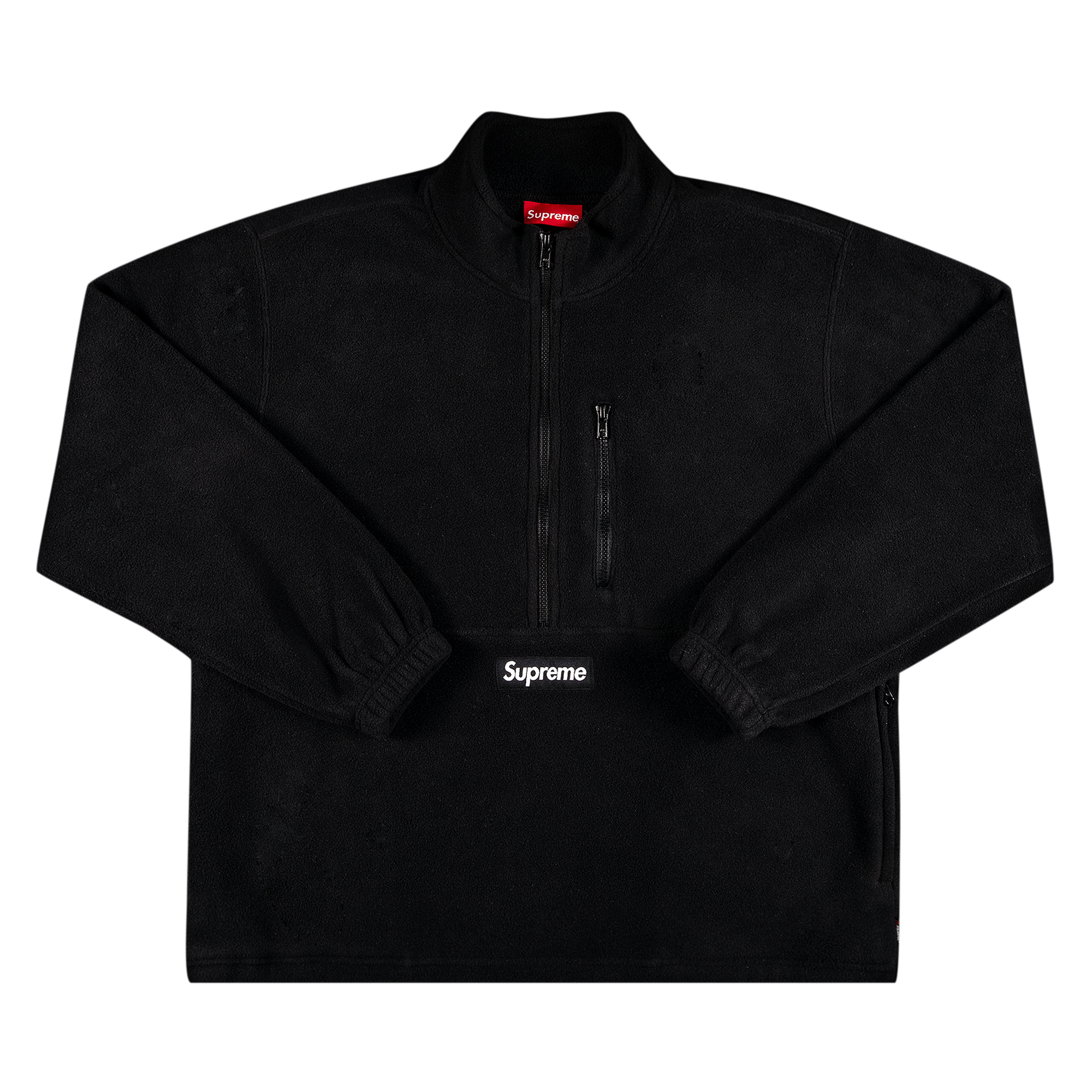Supreme X Polartec Mock Neck Pullover - Black | Editorialist