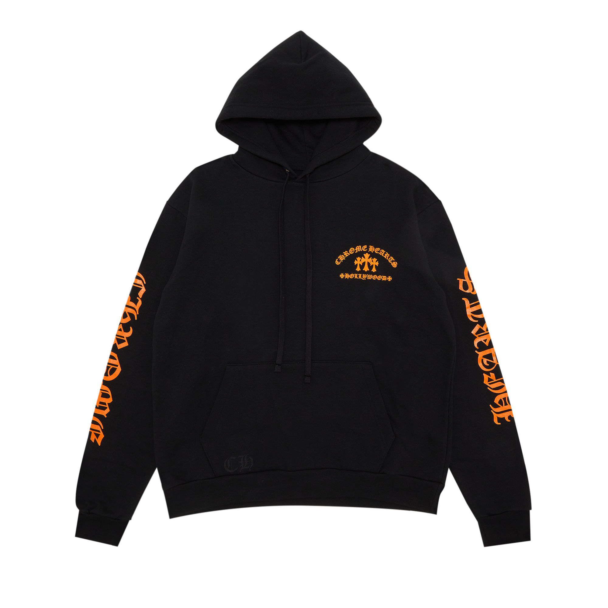 CHROME HEARTS パーカー バックロゴ アメリカン フラッグ XL 25795112~black_0.png