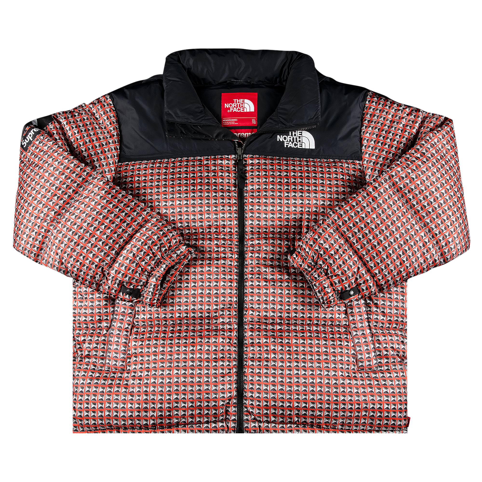 Supreme X The North Face Studded Nuptse Jacket - Black | Editorialist