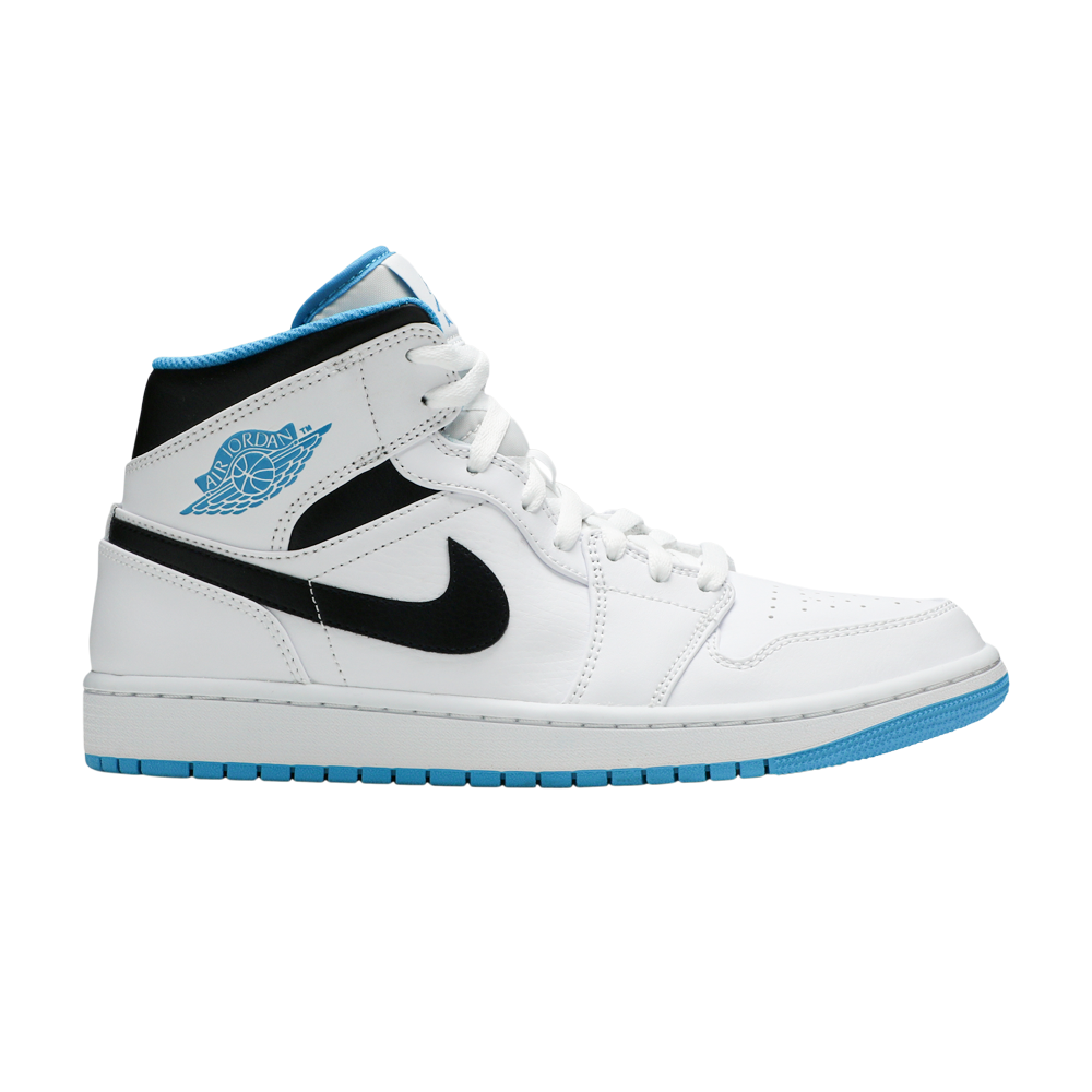 Jordan 1 Mid Sneakers - White | Editorialist