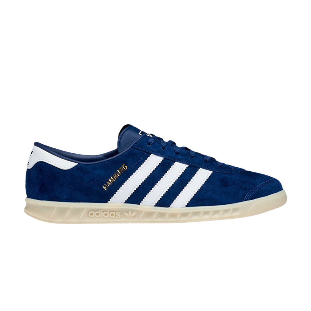 adidas gazelle silver green womens adidas Originals Hamburg Trainers – LaMarc Sports