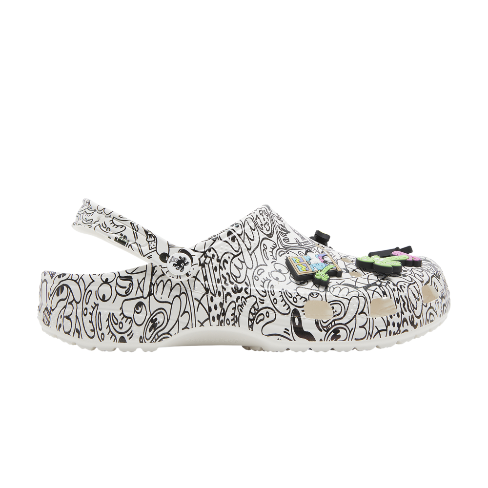Crocs Steven Harrington X Classic Clog - White | Editorialist