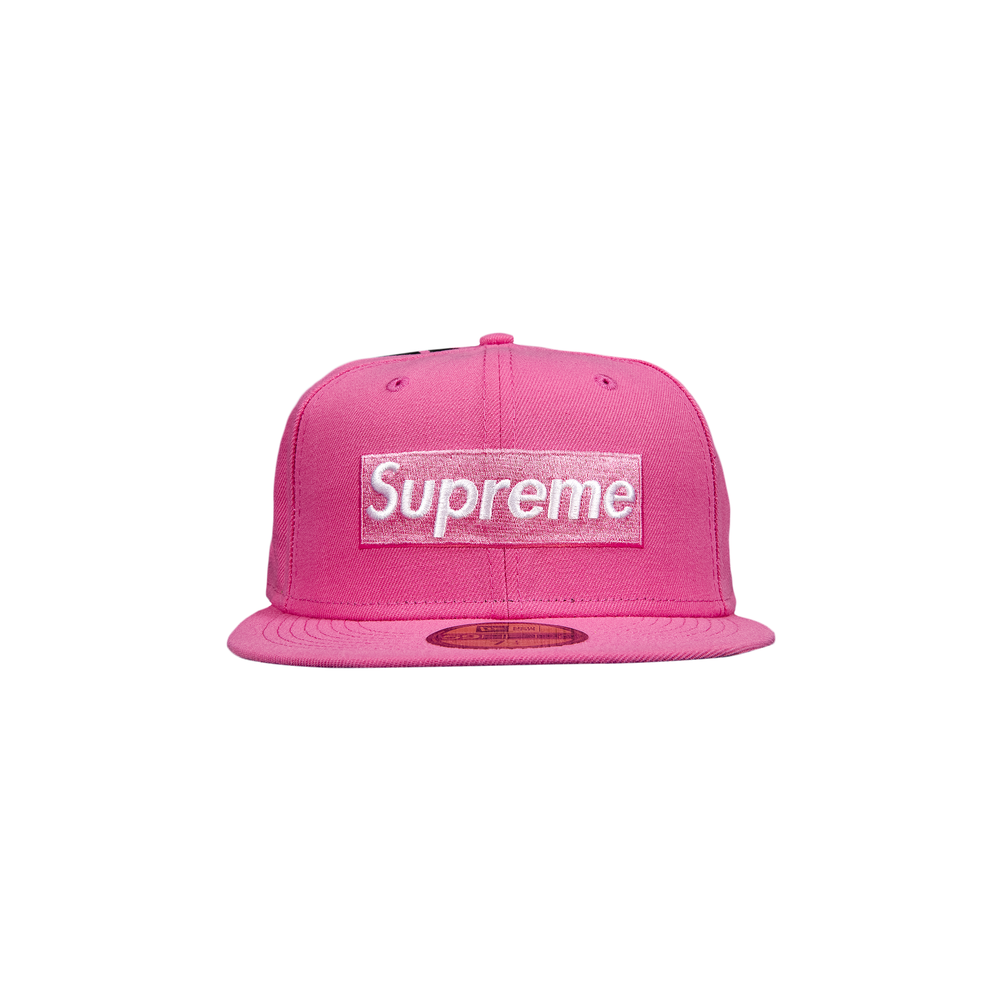 Supreme X New York Yankees Box Logo New Era Cap - Pink | Editorialist