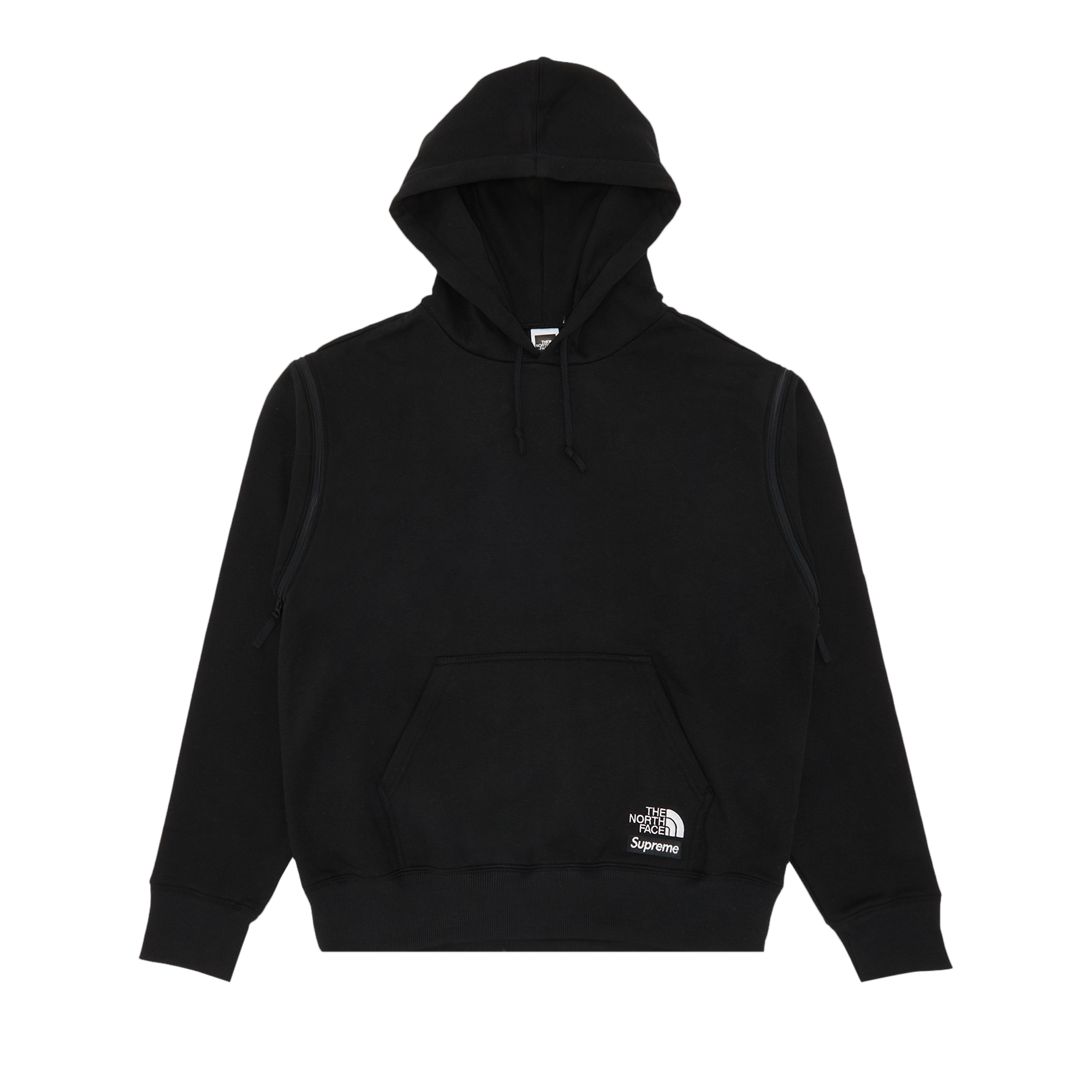 Supreme X The North Face Convertible Hooded Sweatshirt Black