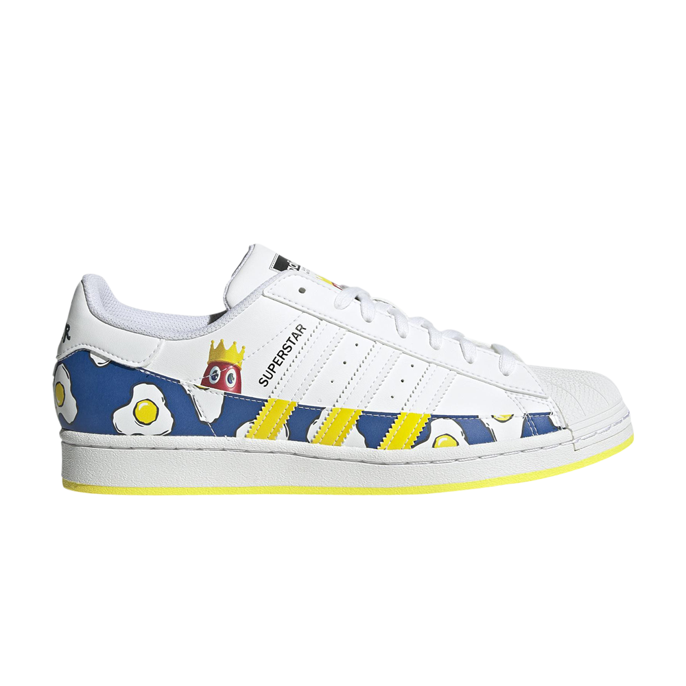 Philip Colbert Lobstars Burger 限定100体 Adidas Philip Colbert X Superstar 'Save The Lobster Fried Eggs