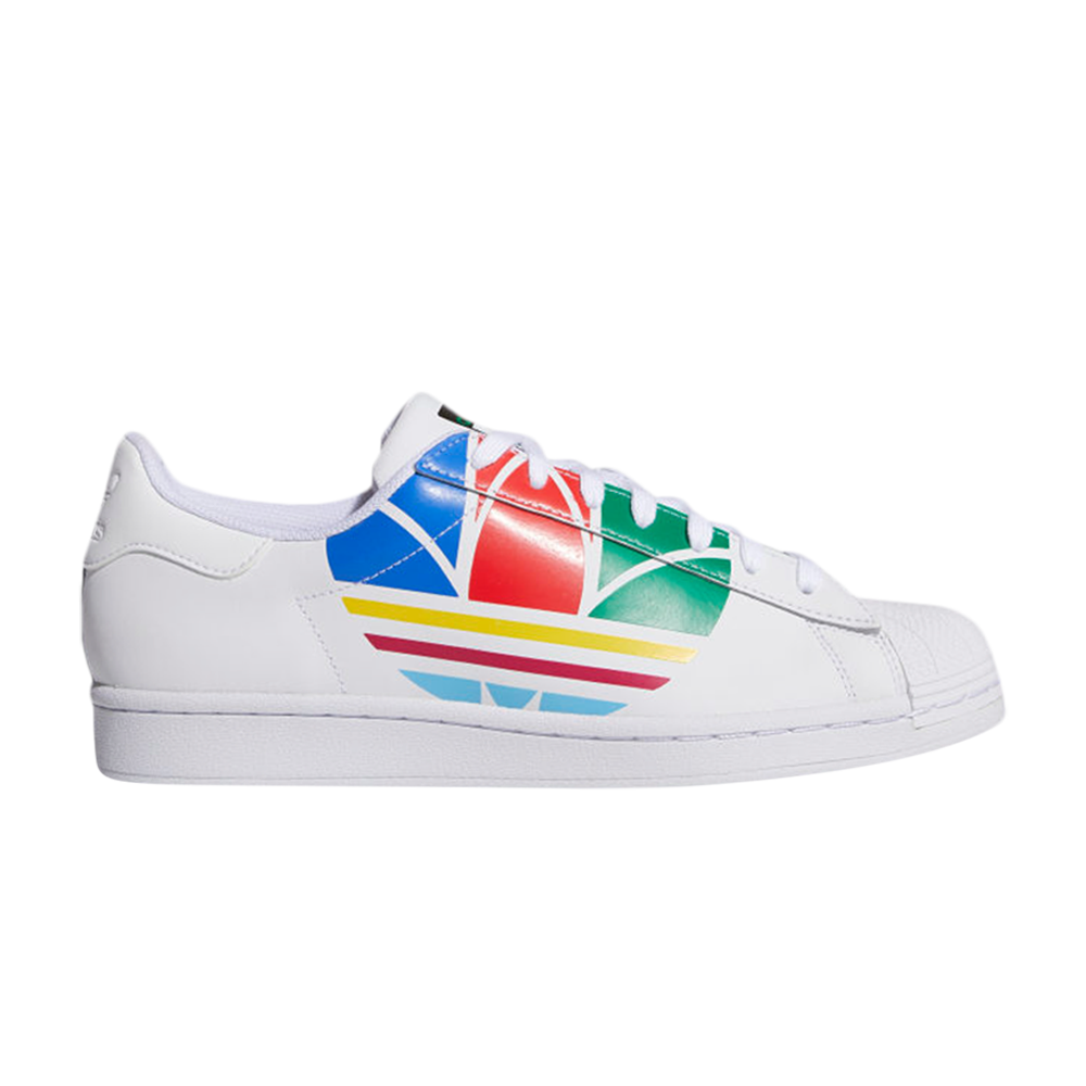 Adidas Superstar Color-Shifting Sneakers - White | Editorialist