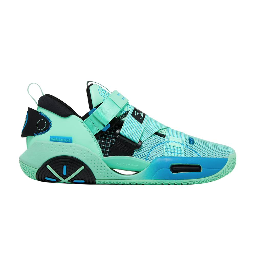 Li-Ning Wade All City V2 Sneakers - Green | Editorialist