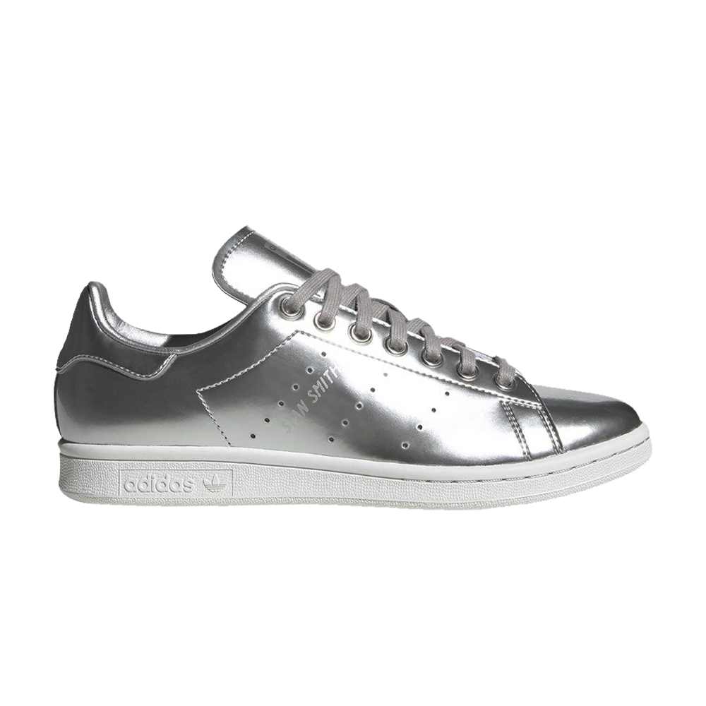 Adidas Stan Smith Metallic Sneakers In Silver Metallic  display picture 2