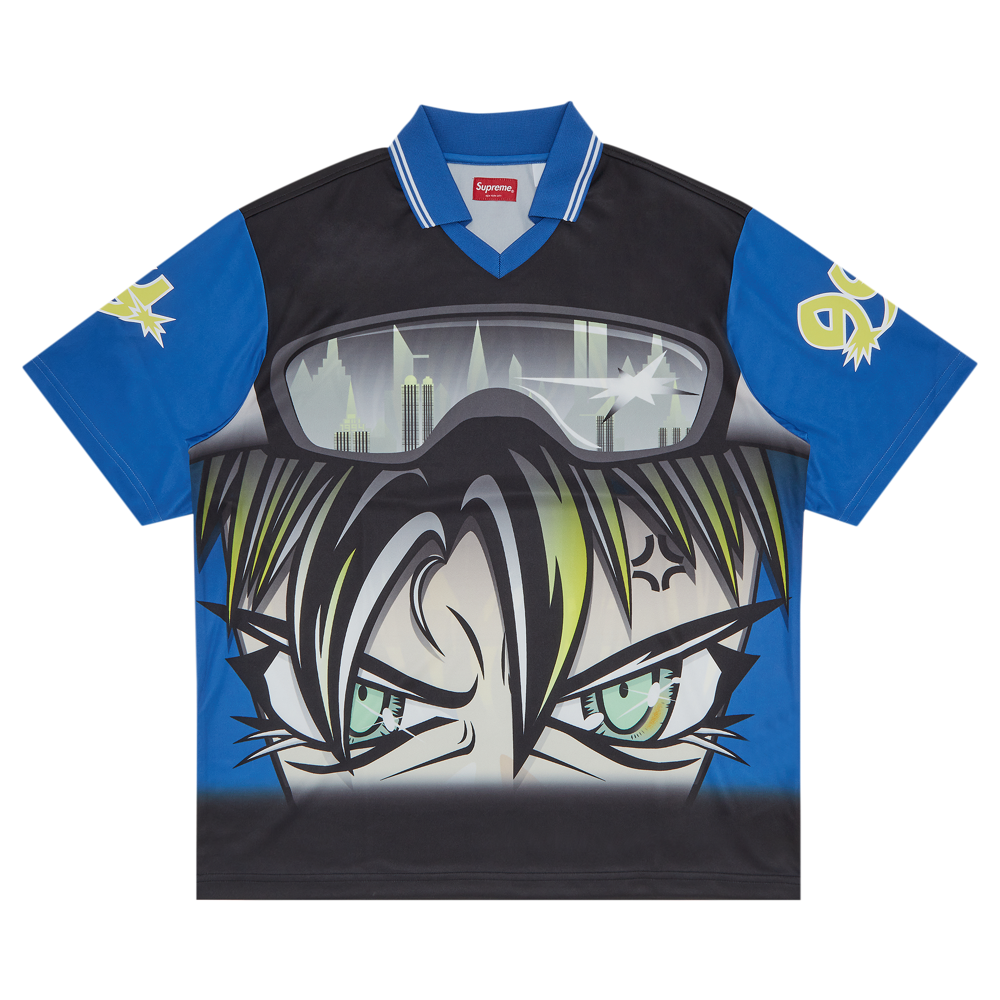 Supreme Character Soccer Jersey - Blue | Editorialist