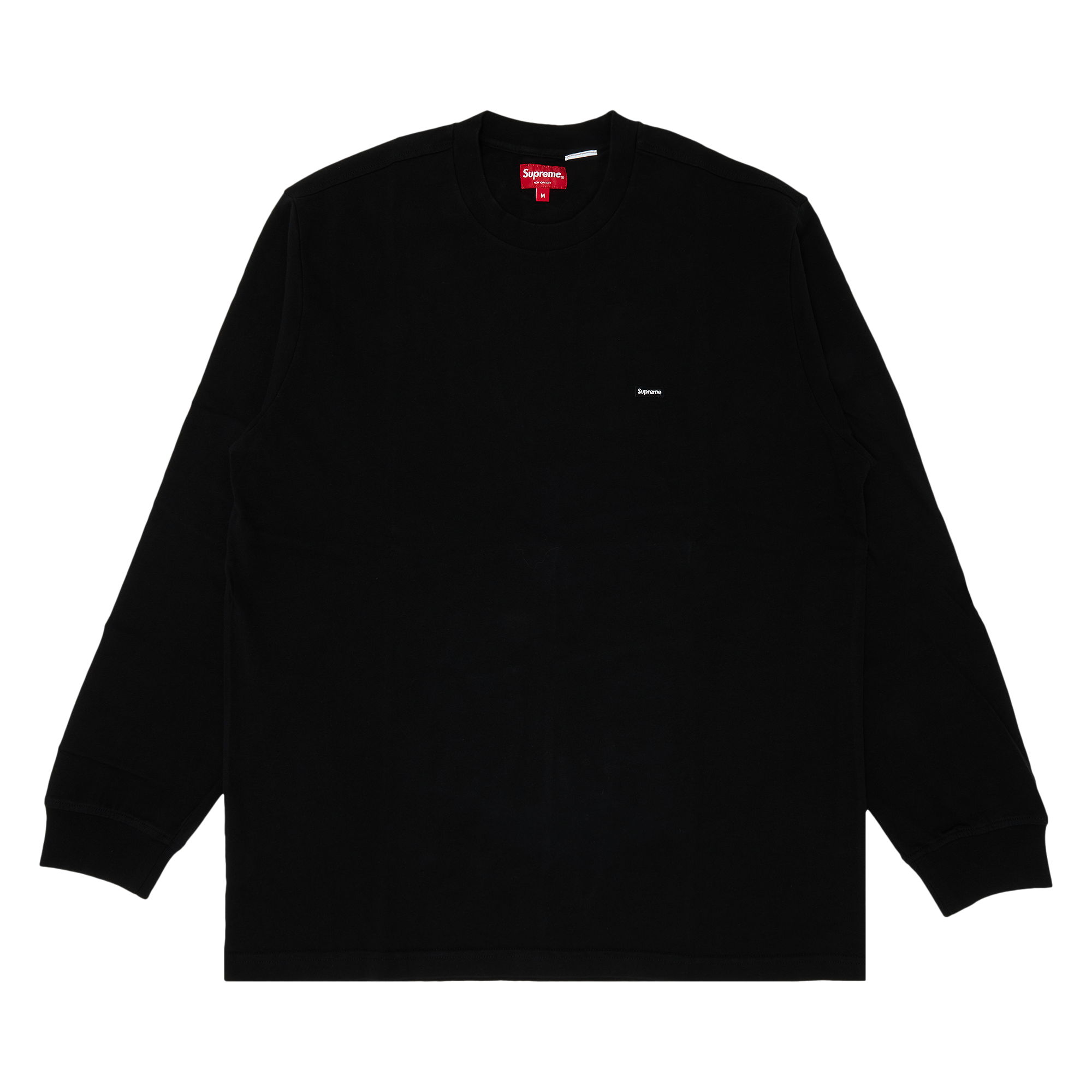 Supreme Small Box Long Sleeve Tee Shirt - Black | Editorialist
