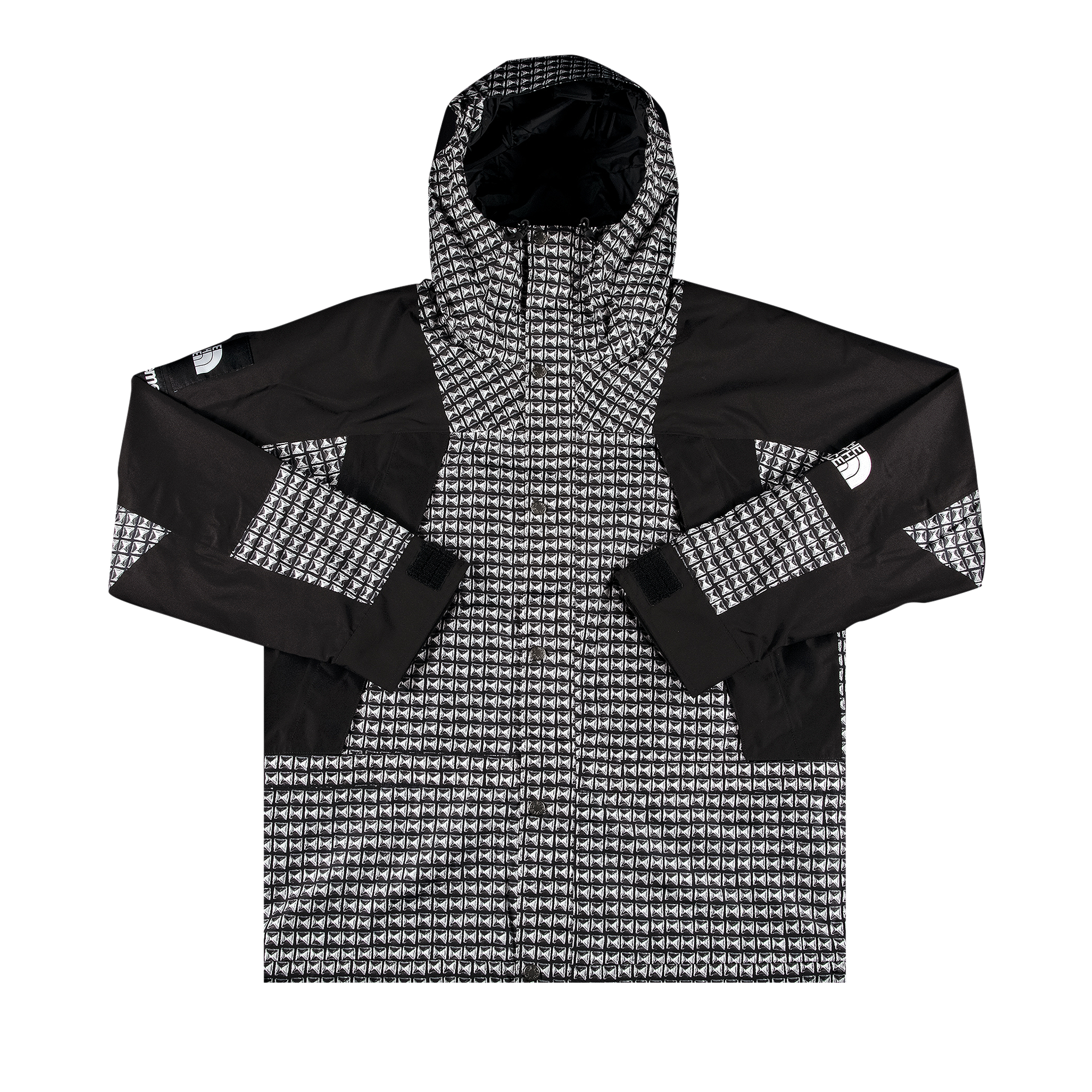 Supreme X The North Face Studded Mountain Light Jacket - Black 
