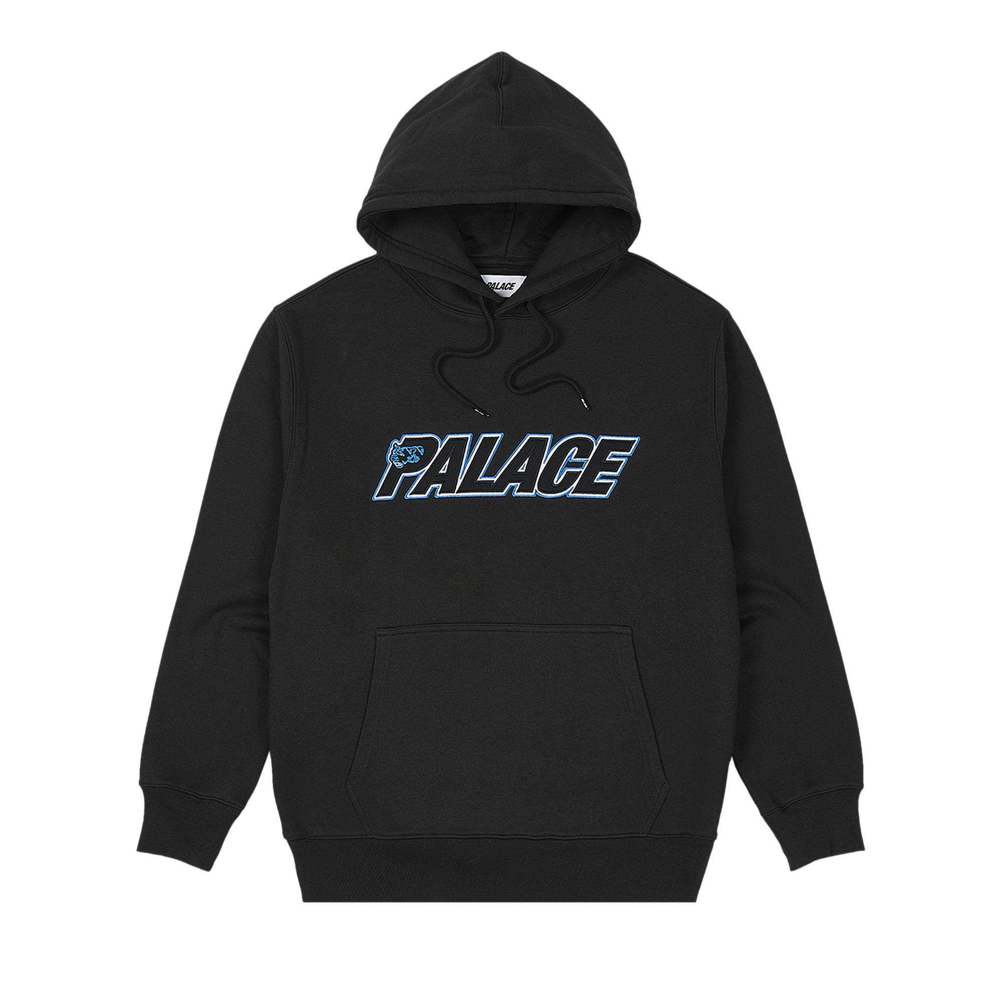 Palace Pigment Wash Triferg Hood - Navy Blue | Editorialist