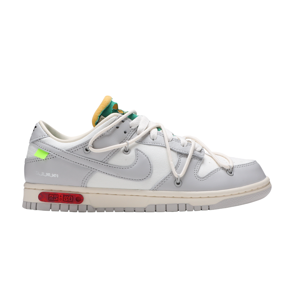 Nike Off- X Dunk Low 'Lot 49 Of 50' Sneakers - White | Editorialist
